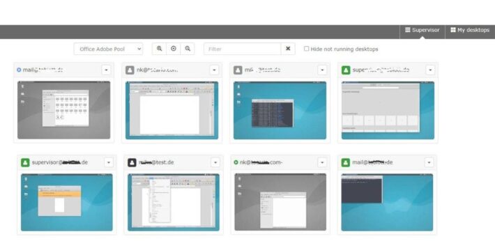 The next big thing - deskMate Trainer View - deskMate